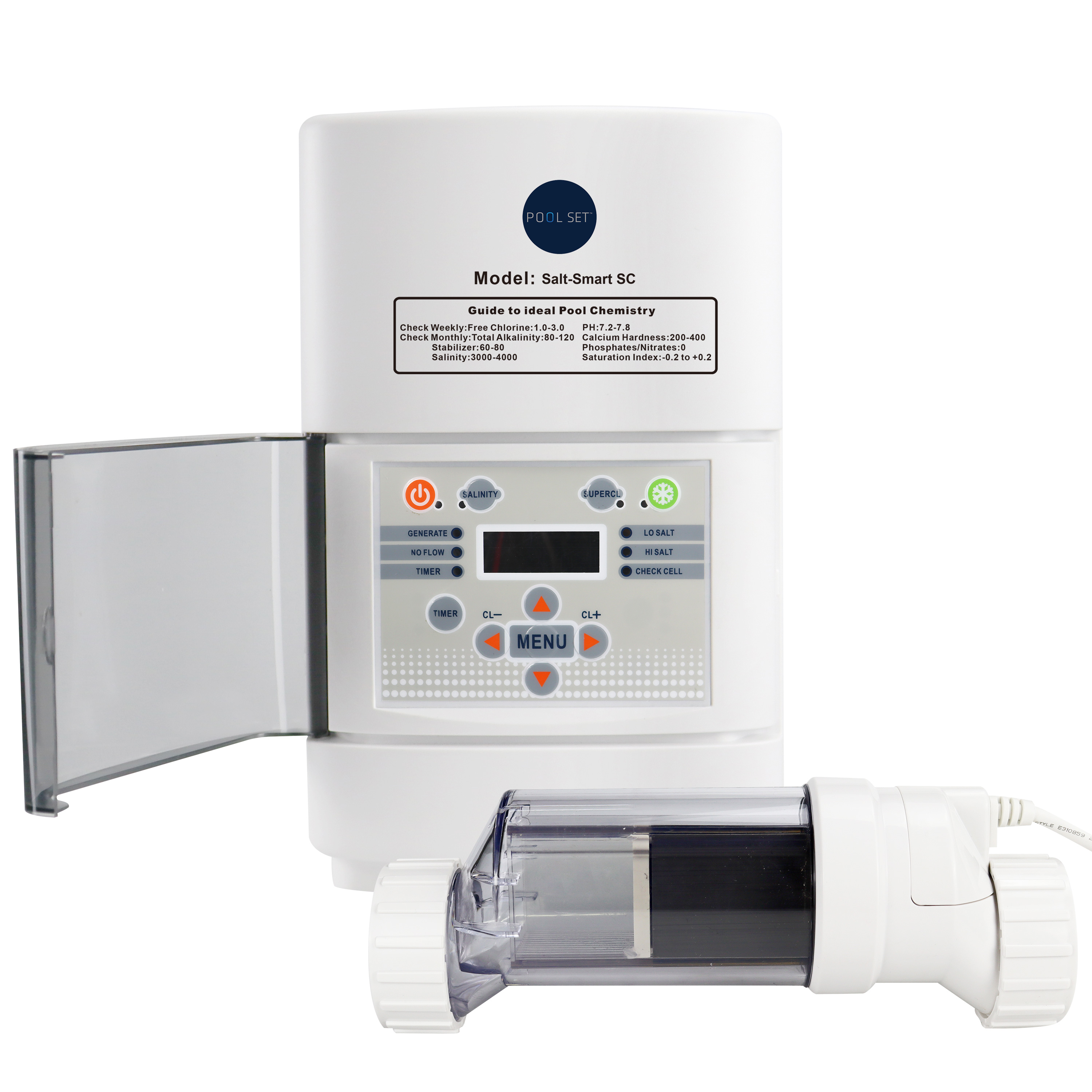 Pool Set Saltwater Chlorinator Salt-smart SC40 :: Chlorinators :: Pool ...